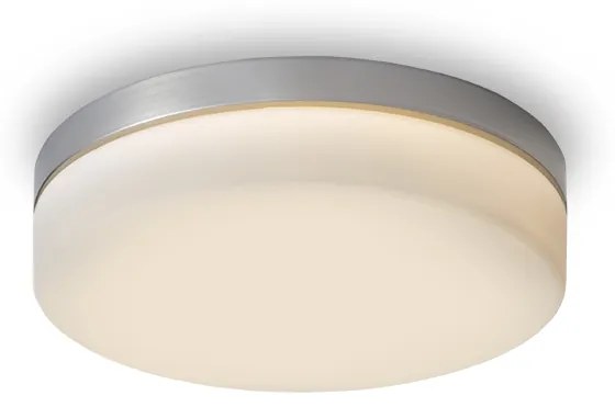 RENDL R12197 AWE LED přisazené svítidlo, koupelnová IP44 matný nikl