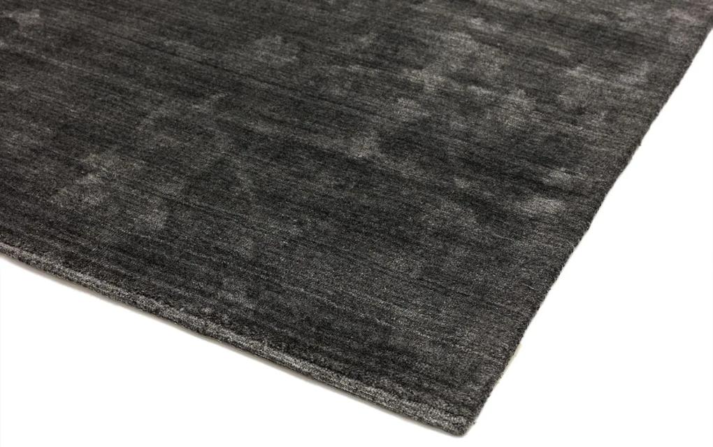 Černý  koberec Chrome Slate Rozměry: 120x180 cm