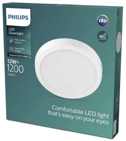Philips - LED Stropní svítidlo MAGNEOS LED/12W/230V 2700K bílá