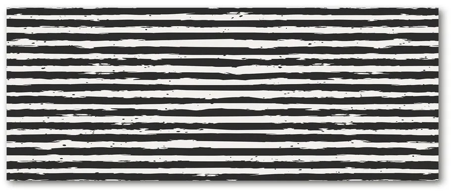 Wallmuralia Moderní obraz fotografie na akrylu Černobílé pásky 125x50 cm