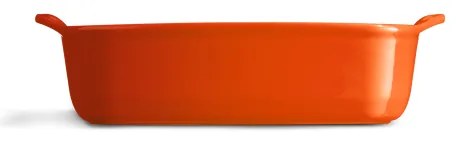 Emile Henry obdélníková zapékací mísa 22 x 14,5 cm, oranžová Toscane, 769649