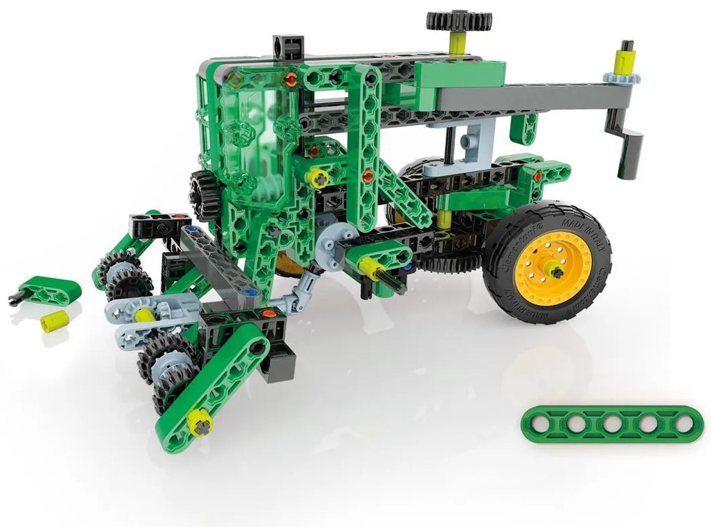 Mechanická laboratoř - Farmářský traktor - 10 modelů - 200 dílků