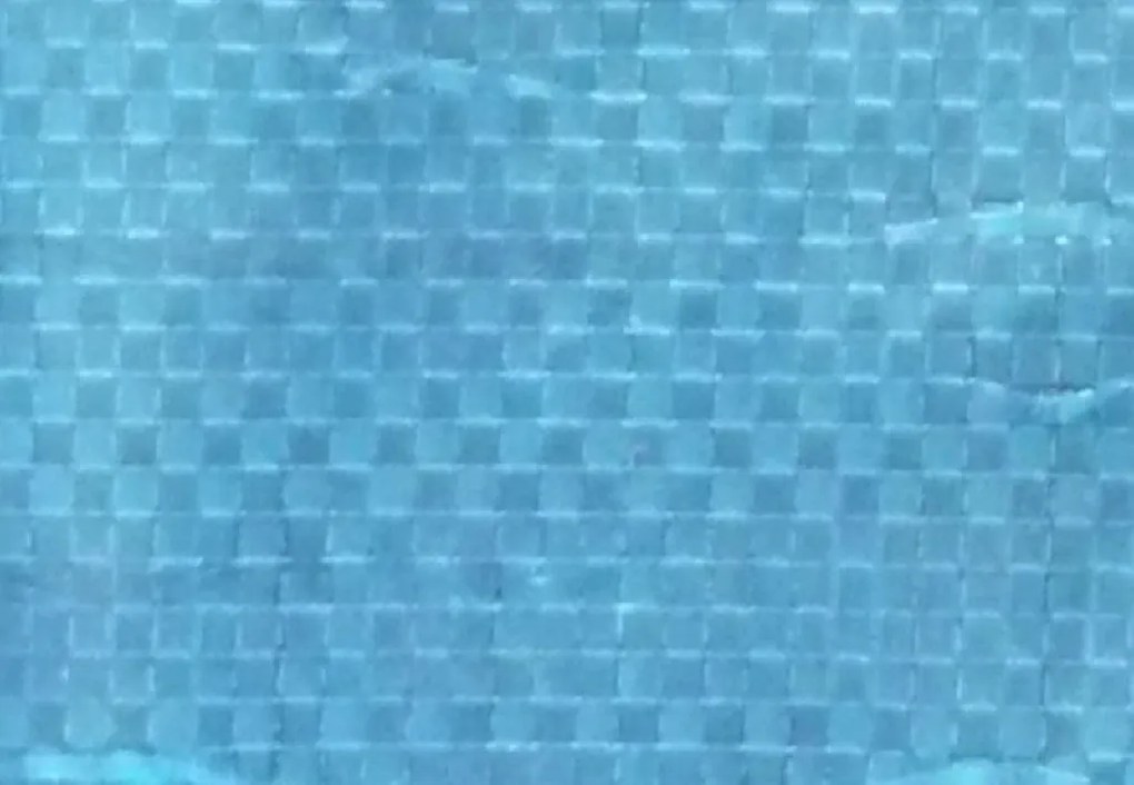 Krycí Ld-pe tkaná plachta na bazén obdélník 4 x 6 m modrá