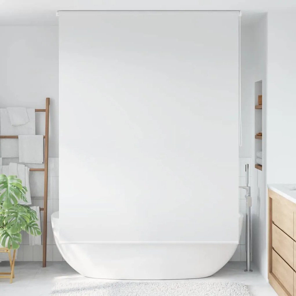 Sprchová roleta 160 x 240 cm bílá 142845