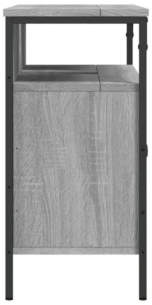 Petromila Koupelnová skříňka pod umyvadlo šedá sonoma 80x30x60cm kompozit