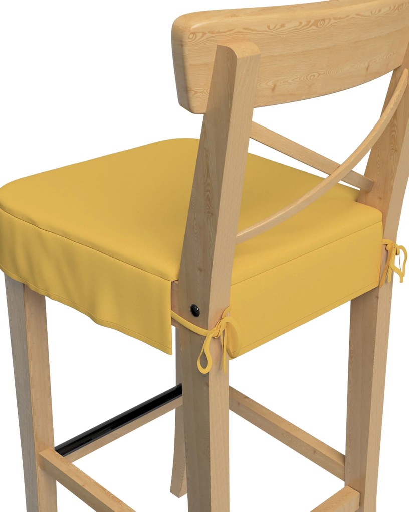 Sedák na židli IKEA Ingolf - barová barva žlutá