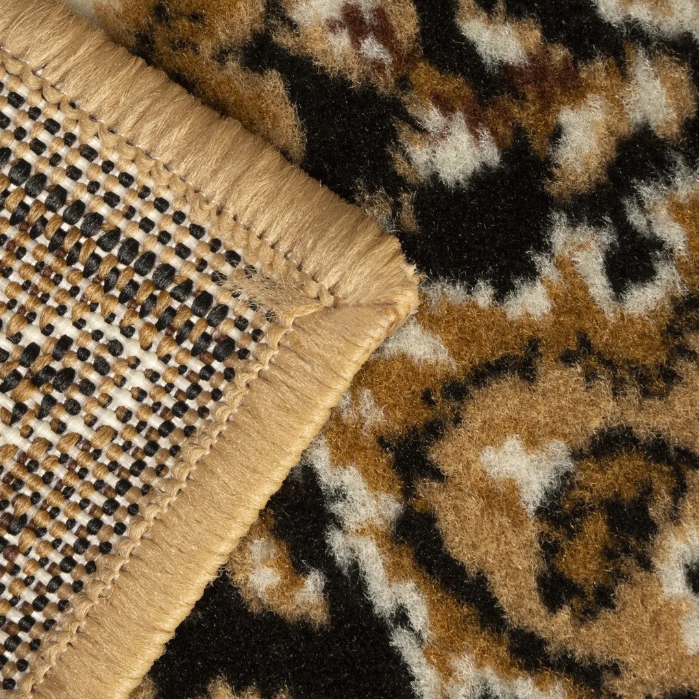 Alfa Carpets, Běhoun na míru TEHERAN T-102 beige, šíře 100 cm, béžová, chodba / předsíň