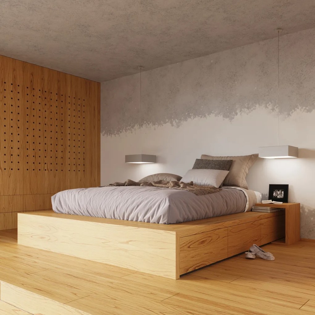 Sollux Lighting Stropní svítidlo HORUS 45 šedé