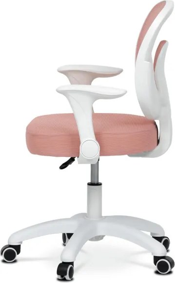 Dětská otočná židle růžová KA-K1062 PINK