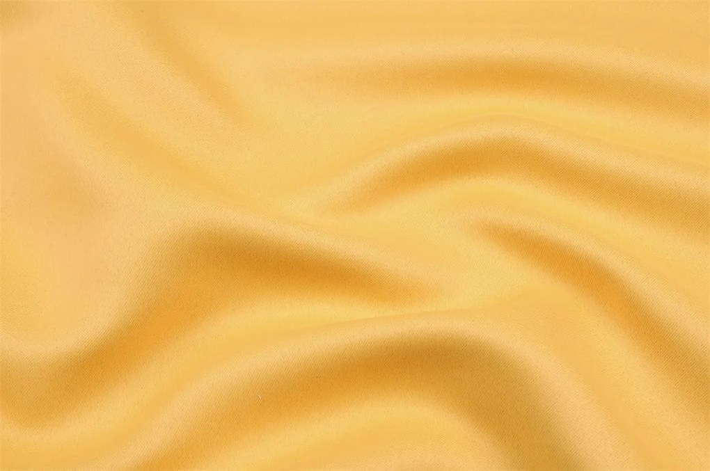 Dekorační závěs s řasící páskou zatemňující CUBA - BLACKOUT 135x160 cm mustard/hořčicová (cena za 1 kus) MyBestHome