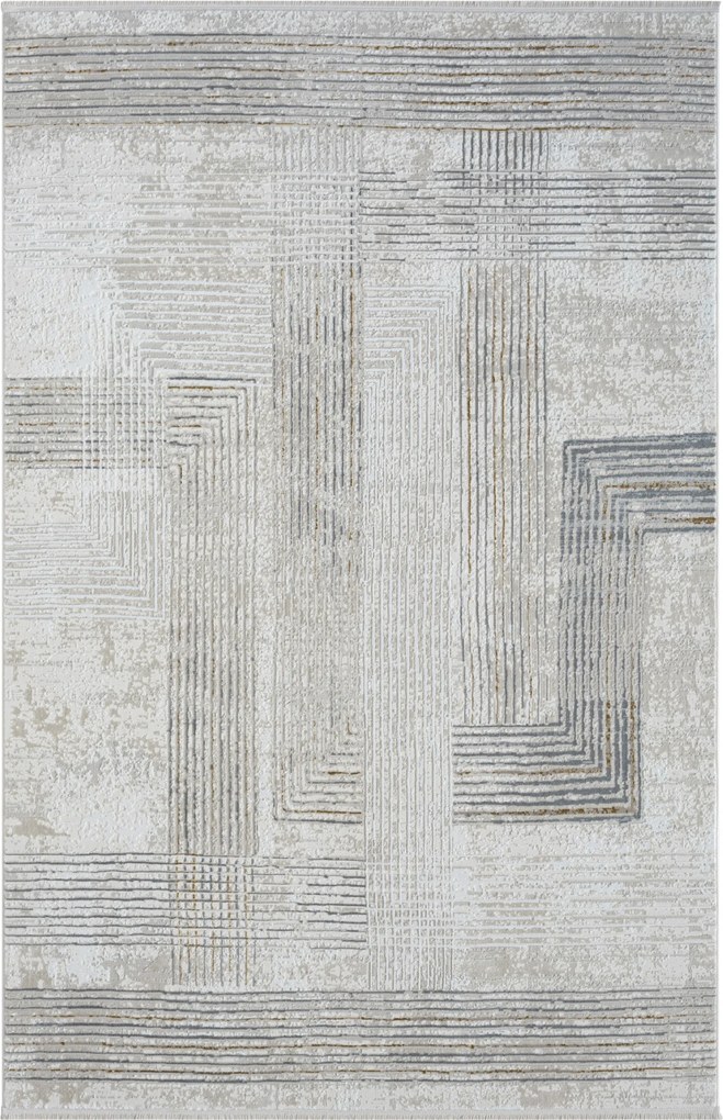 My Flair, Kusový koberec My Way creme, 80x150, šedá, chodba / předsíň