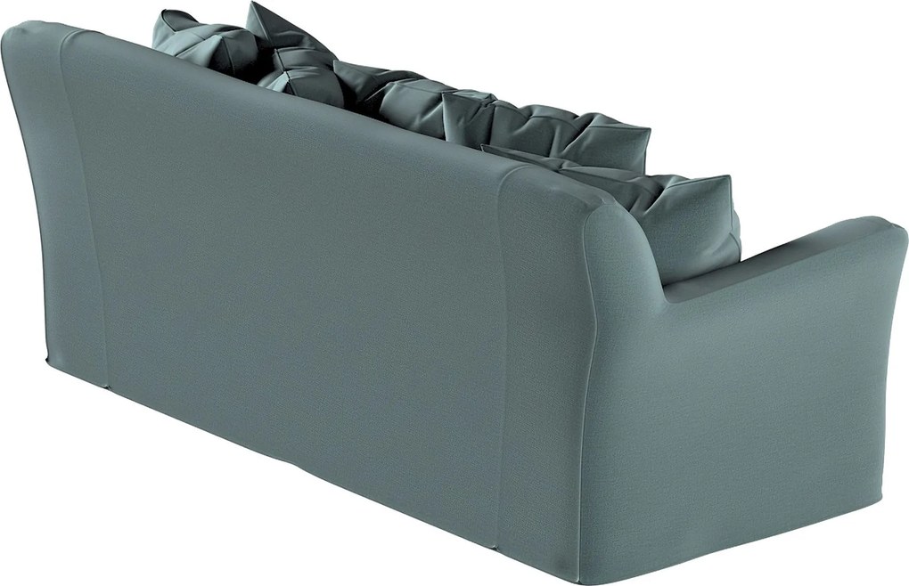 Potah na pohovku IKEA Tomelilla 3-místná nerozkládací barva zelená látka sametová