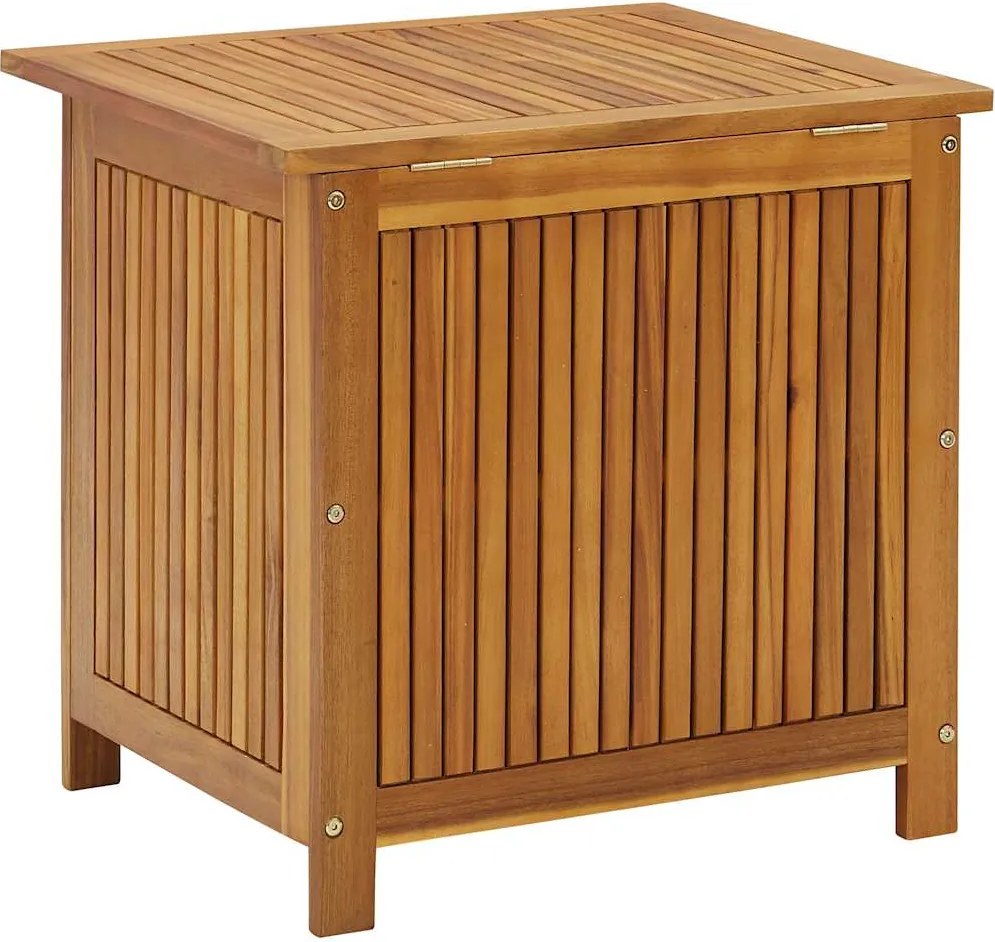 Zahradní úložný box 60 x 50 x 58 cm masivní akáciové dřevo 310283