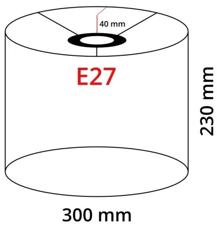 LED Stojací lampa TUNJA 1xE27/20W/230V pr. 30 cm matný chrom/taupe