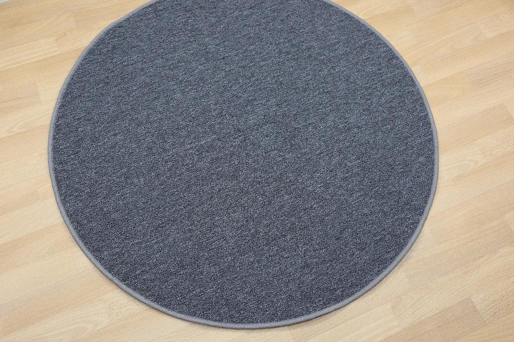Vopi koberce Kusový koberec Astra šedá kruh - 67x67 (průměr) kruh cm