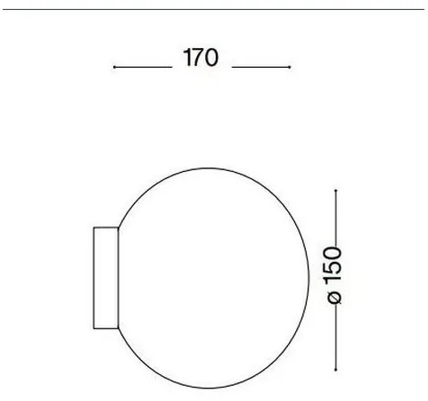 Ideal Lux - LED Nástěnné svítidlo MAPA 1xG9/15W/230V