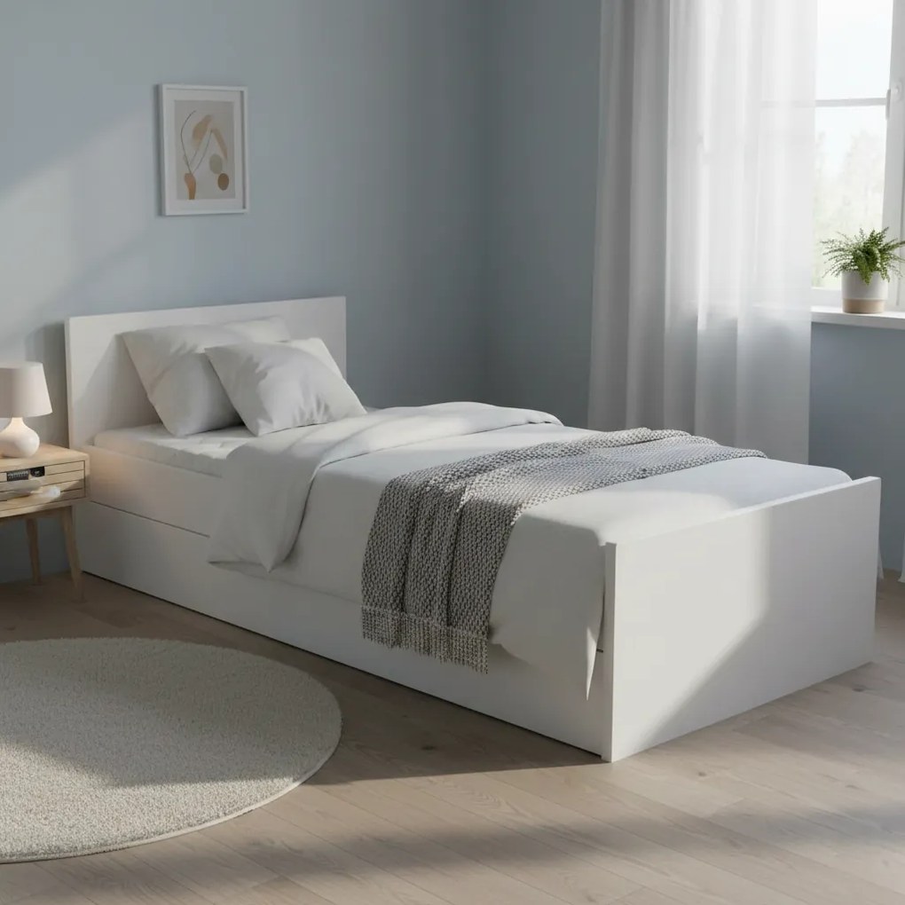 Mdx Postel MORRIS 80 x 200 cm - Bílá