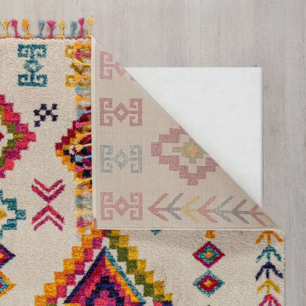 Flair Rugs, Kusový koberec Menara Coyote Cream, 160x230, vícebarevná, ložnice
