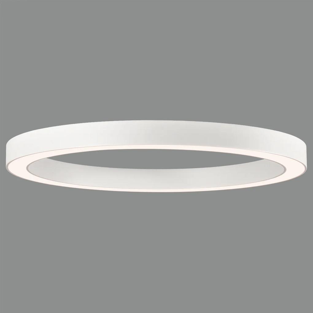 ACB Iluminacion Stropní LED svítidlo ALISO, ⌀ 80 cm, 75W, CRI90, CCT switch 2700-3000K Barva: Bílá, Stmívání: DALI/PUSH