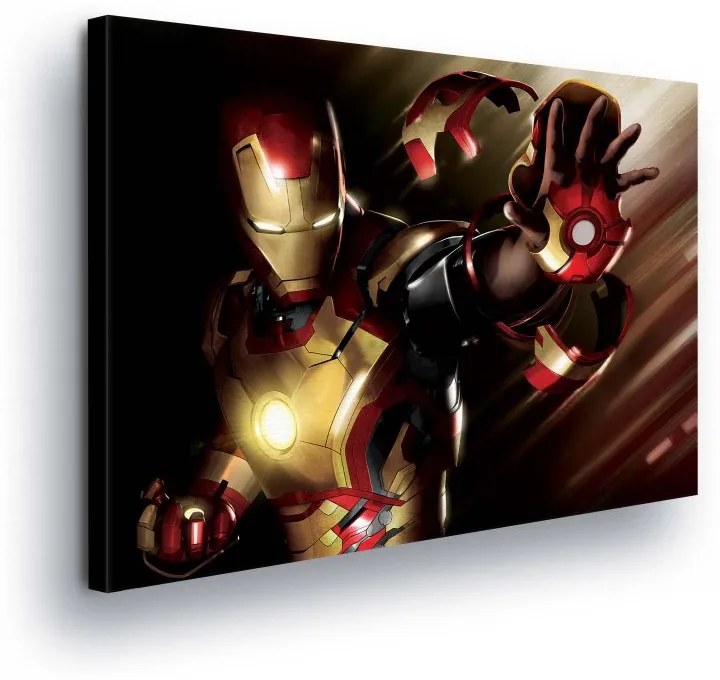 GLIX Obraz na plátně - Marvel Postavička Iron Man 100x75 cm