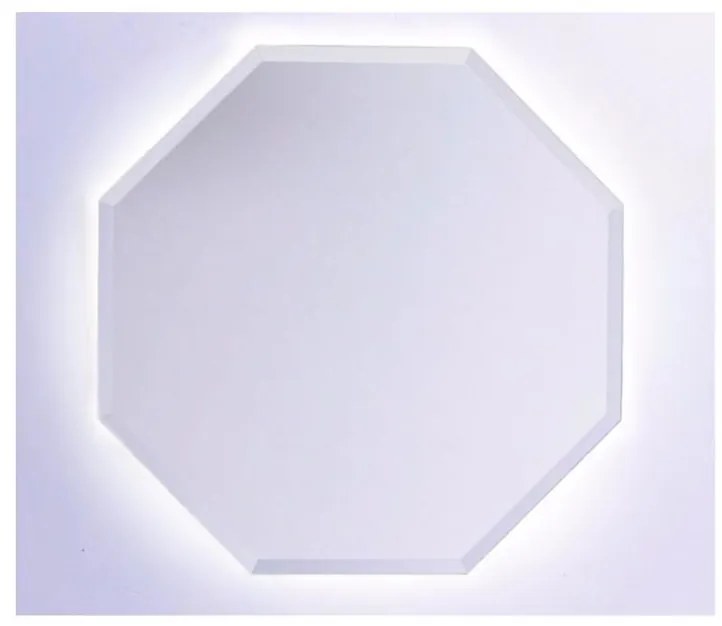 Zrcadlo hexa led 60 60x60