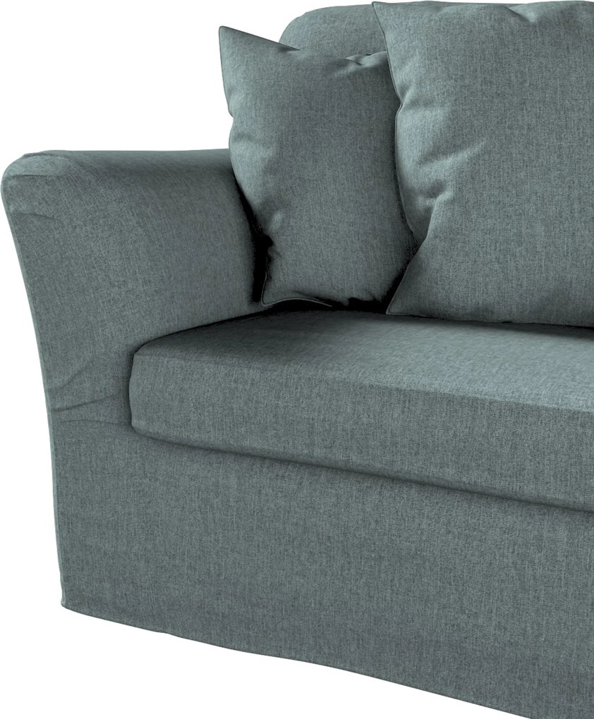 Potah na pohovku IKEA Tomelilla rozkládací barva modrá látka pletený vzor