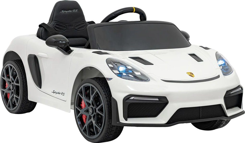 Ramiz Dětské autíčko Porsche Spyder RS 718, bílý lak