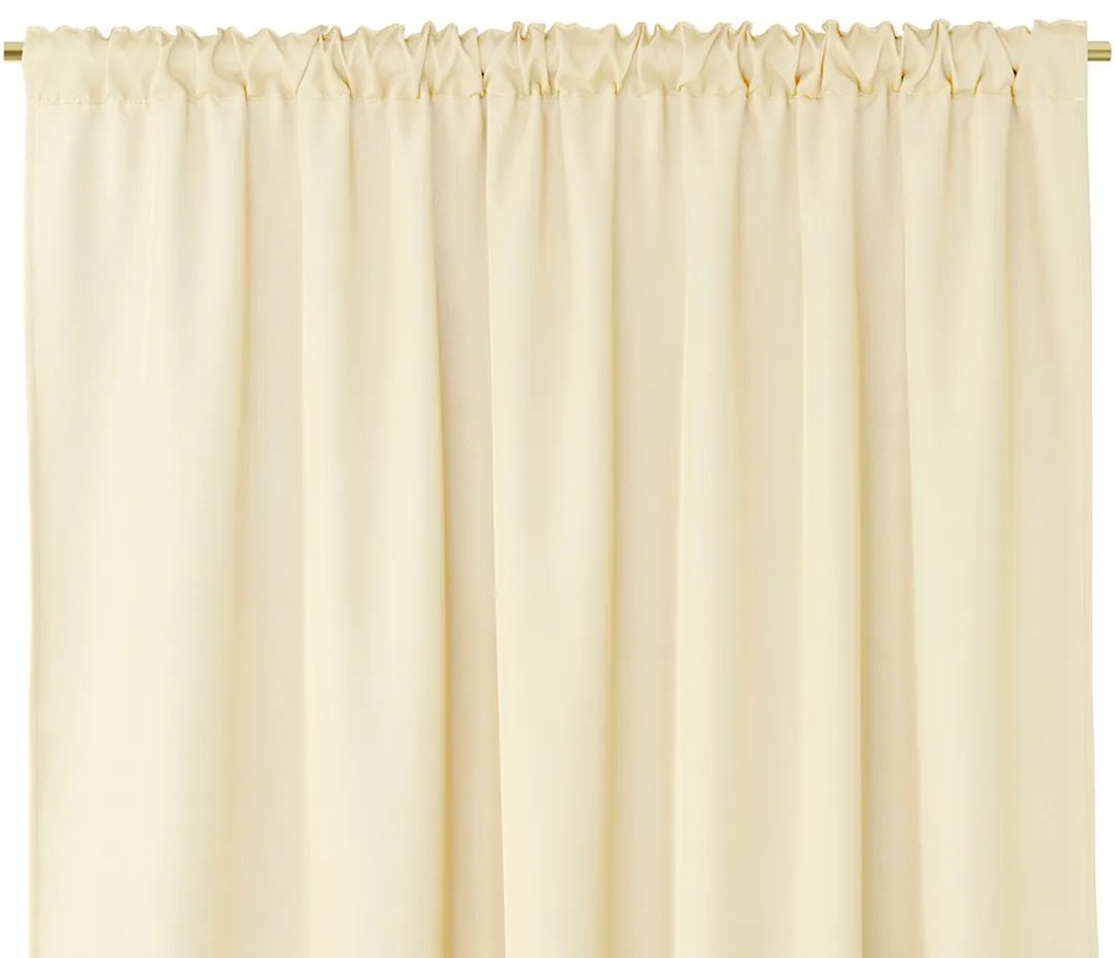 Stínicí závěs OXFORD PLEAT P | 140 x 250 cm Barva: Krémová