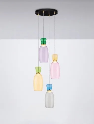 Závěsné LED svítidlo NOVA LUCE PLUMA 32W 3000K 9030549