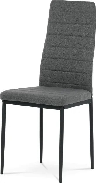 Jídelní stůl 130x70 cm se čtyřmi židlemi ASE-1004 GREY2