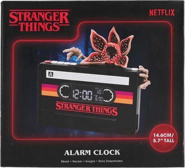 Budík Stranger Things - Demogorgon Vícebarevná