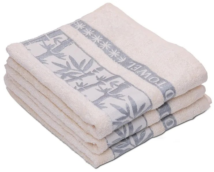 Bambusový ručník BAMBOO krémový