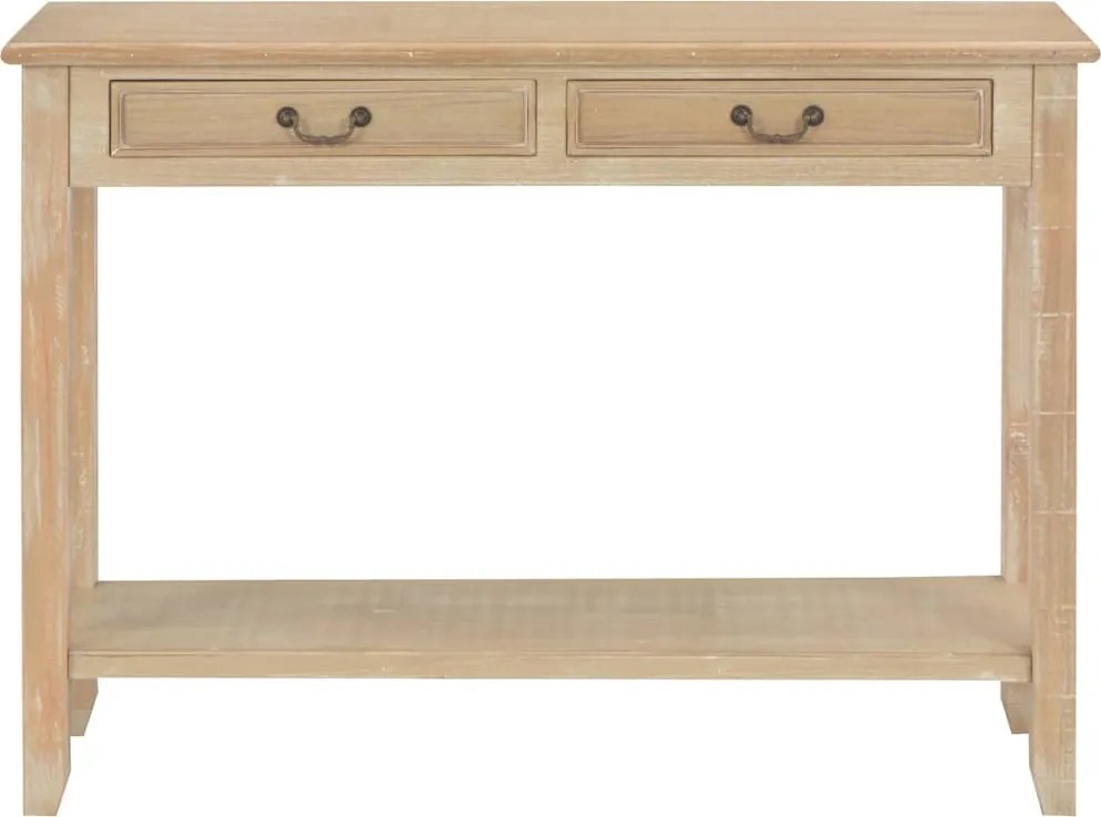 Konzolový stolek 110 x 35 x 80 cm dřevo 249904