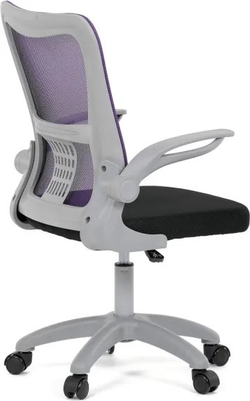 Dětská otočná židle fialová KA-K2008 PUR