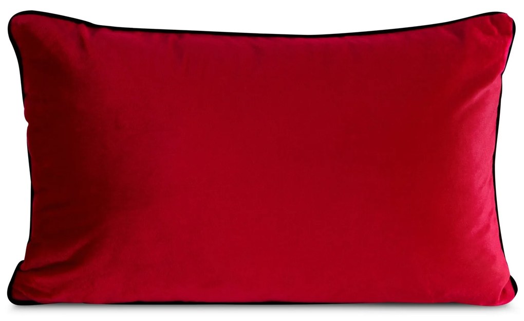 DEKORAČNÍ POLŠTÁŘ GAJA3 30X50 CM ČERVENÁ