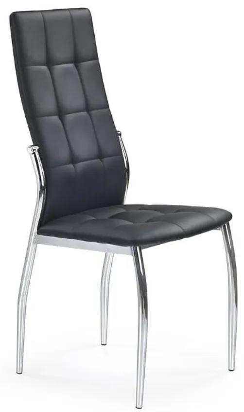 Halmar Jídelní židle K209, v setu 6 ks - černá