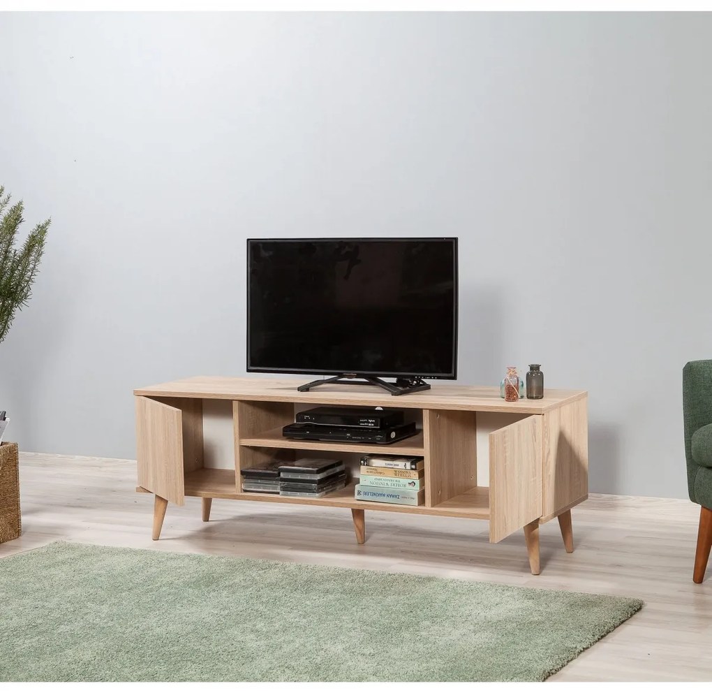 TV stolek Truva 140 cm dub sonoma