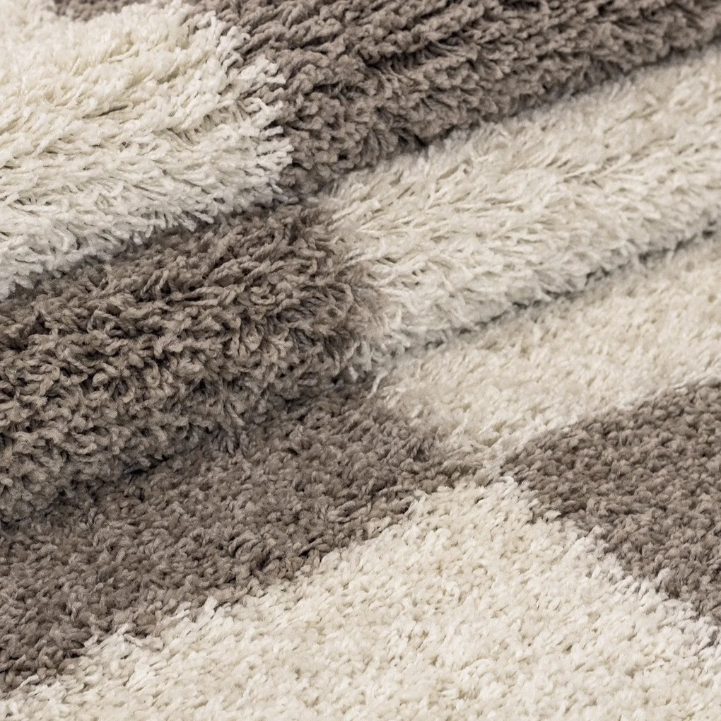 Ayyildiz, Kusový koberec Gala 2505 beige, 140x200, béžová, obývací pokoj