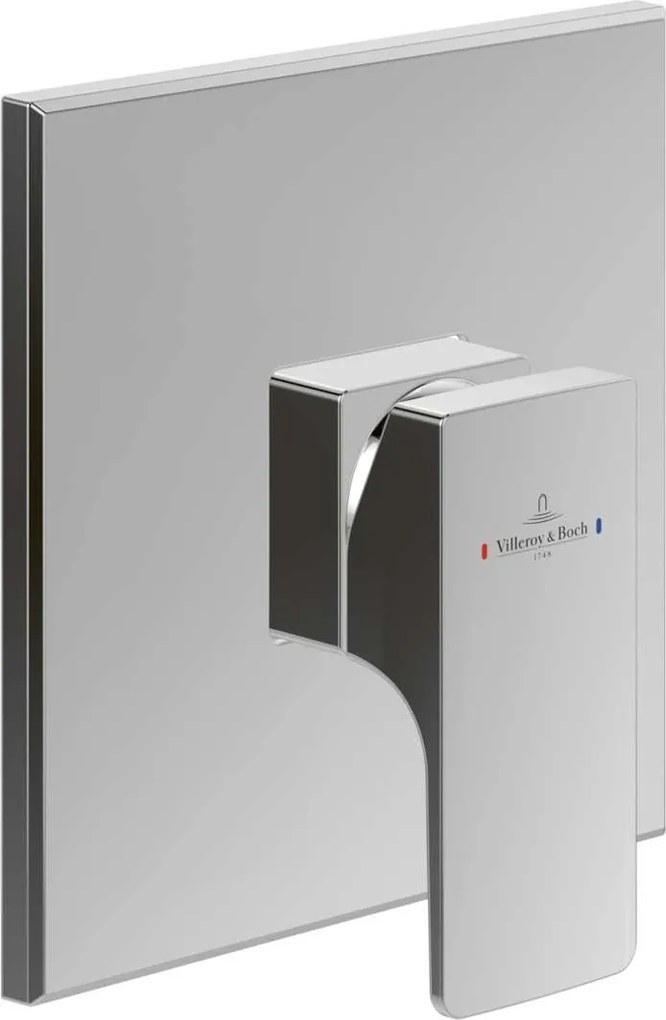 Villeroy & Boch Architectura Square - Sprchová baterie pod omítku, chrom TVS12500400061