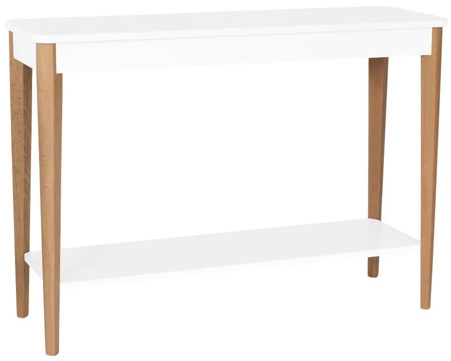 Bílý konzolový stolek Ragaba Ashme, šířka 105 cm
