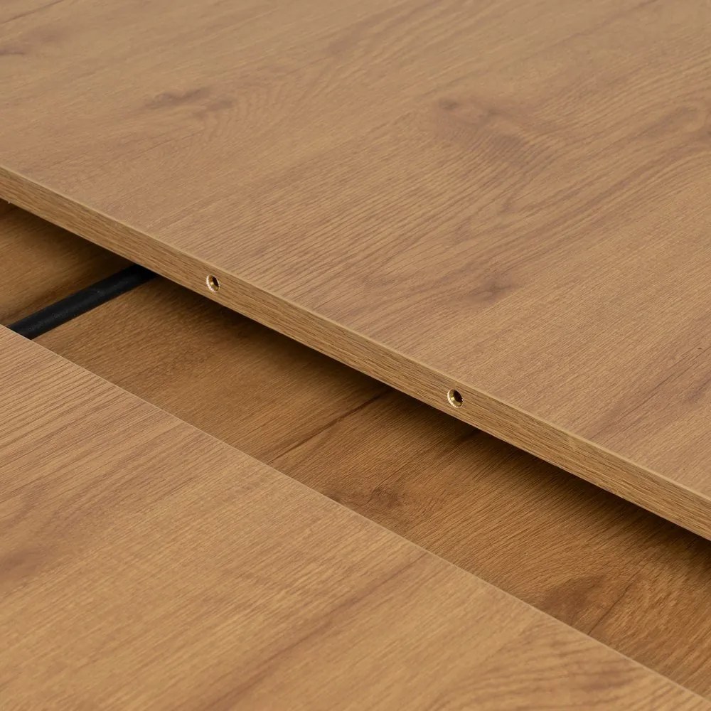 Kulatý rozkládací jídelní stůl s přídavnou deskou ø 120 cm Rocía – Ixia