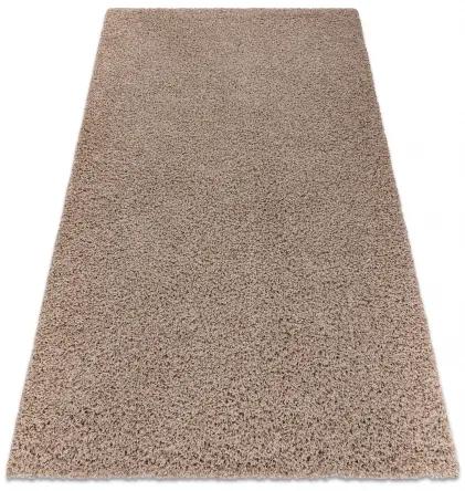 Dywany Luszczow Kusový koberec SOFFI shaggy 5 cm béžový Rozměr koberce: 60 x 300 cm