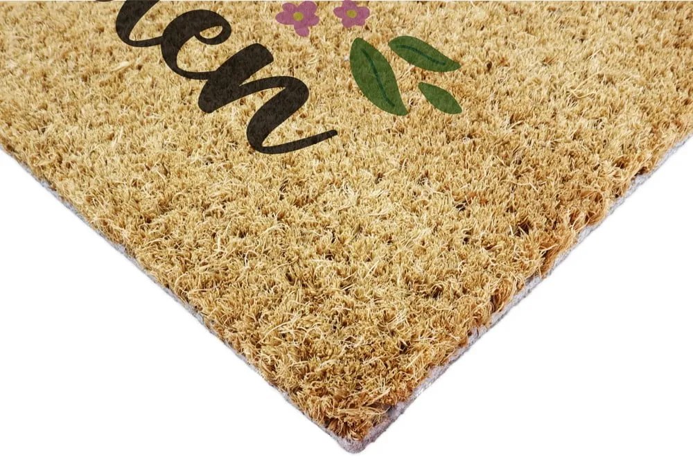 Rohožka z kokosového vlákna 60x90 cm Welcome to My Garden – Artsy Doormats
