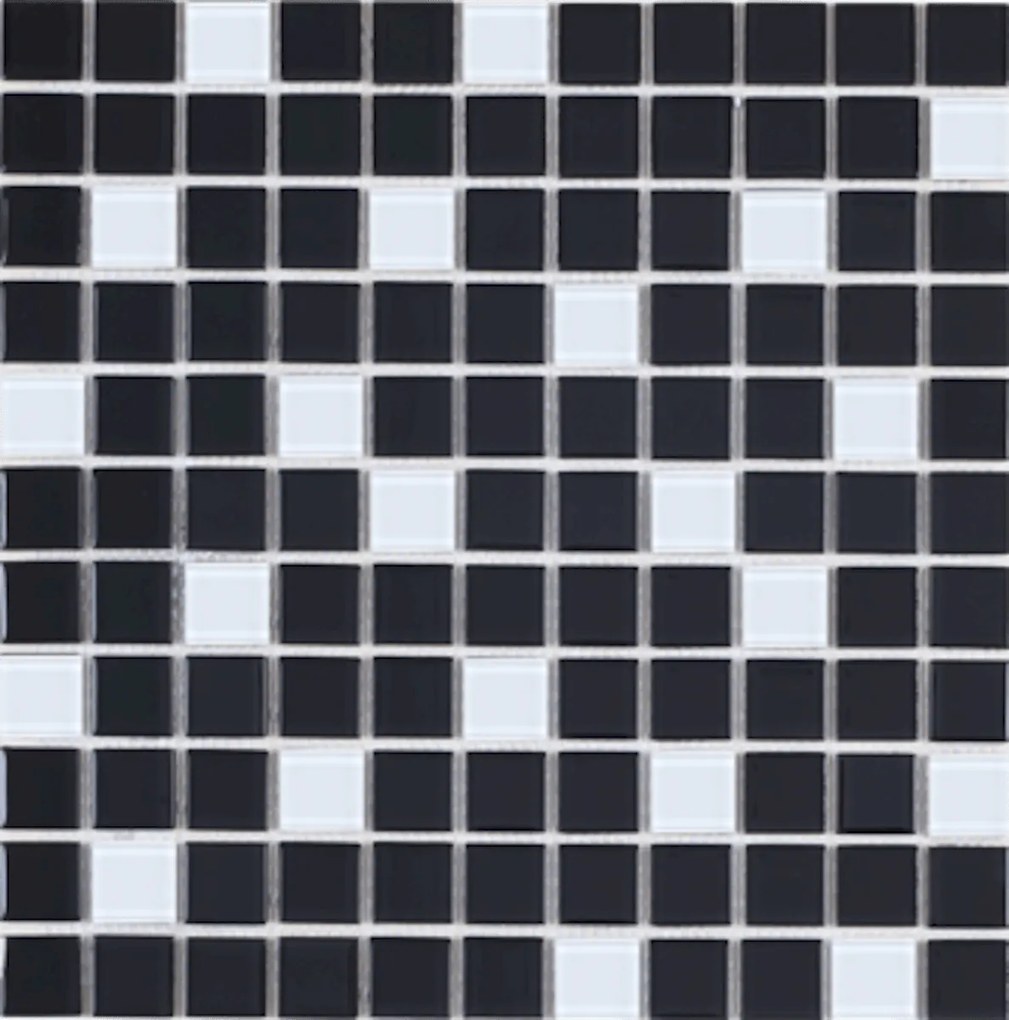 Skleněná mozaika Premium Mosaic vícebarevná 30x30 cm lesk MOS25MIX11