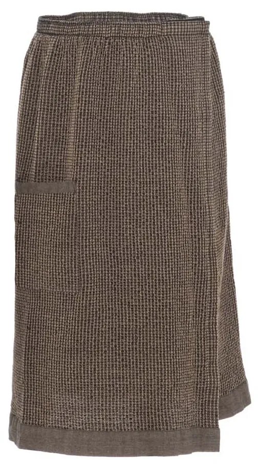 Rento kilt do sauny pánský 70x145cm, hnědý