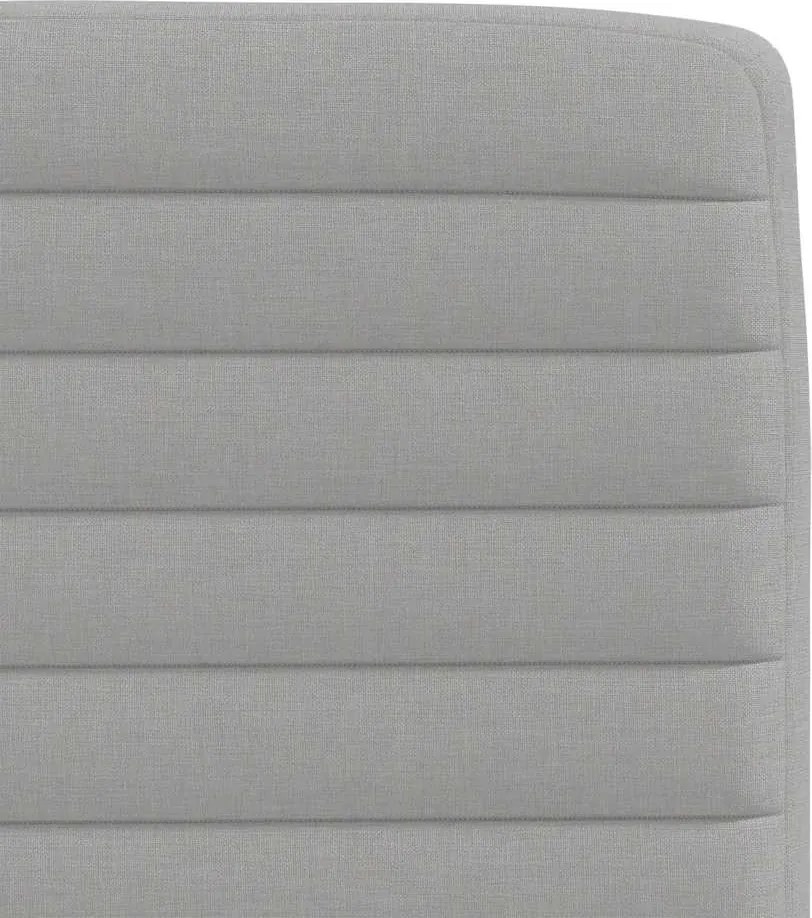 Otočné jídelní židle 4 ks Oblak šedá textil 3315283