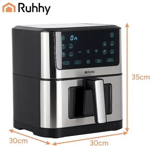 Horkovzdušná fritéza Ruhhy 25512 Air Fryer XXL 8L