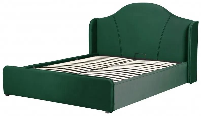 Čalouněná postel Sunrest II 160x200 zelená