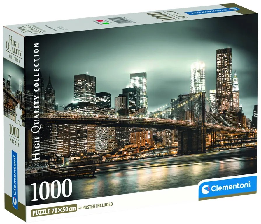 Clementoni - Puzzle 1000 New York skyline