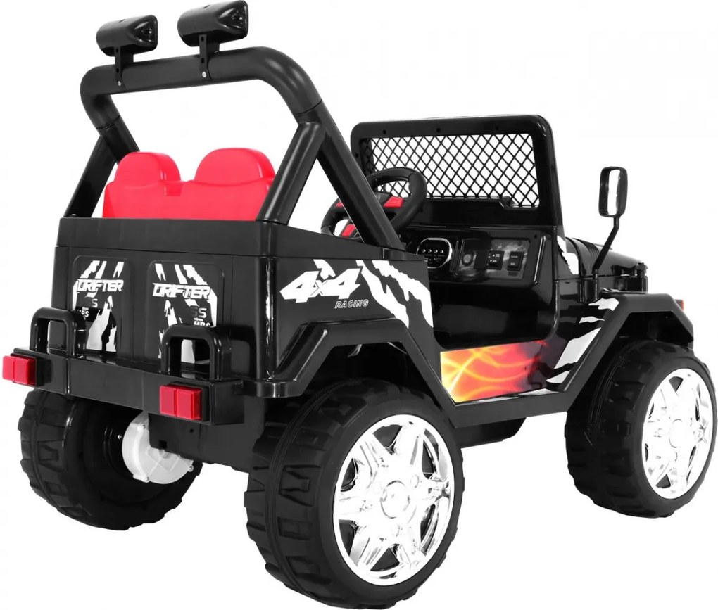 Ramiz Dětské terénní auto na baterie Raptor Drifter černé